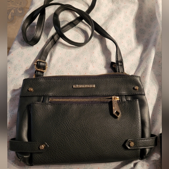 Rampage | Bags | Rampage Black Crossbody Purse | Poshmark